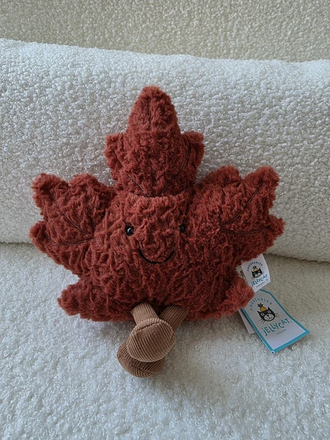 JELLYCAT CANADIAN INDIGO Exclusive Amuseables Maple Leaf BNWT $280.00 ...