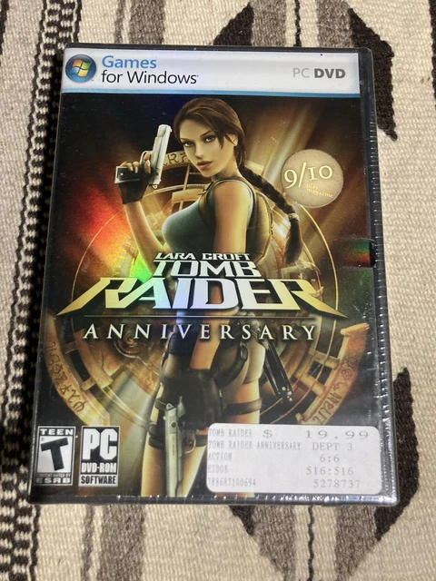 LARA CROFT TOMB Raider 2007 Anniversary Edition PC CD-Rom DVD Game for ...