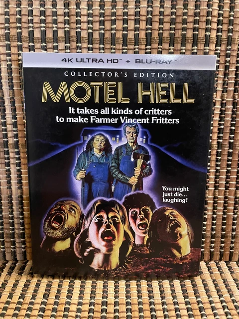 MOTEL HELL 4K (2-Disc UHD/Blu-ray, 2023)+Slipcover.Horror/Scream ...