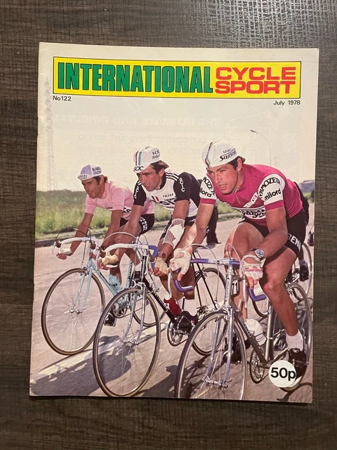 INTERNATIONAL CYCLE SPORT Magazine July 1978 No. 122 Vintage £3.29 ...