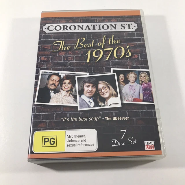 CORONATION STREET THE Best Of The 1970's DVD Region 4 PAL TV Series 7 ...