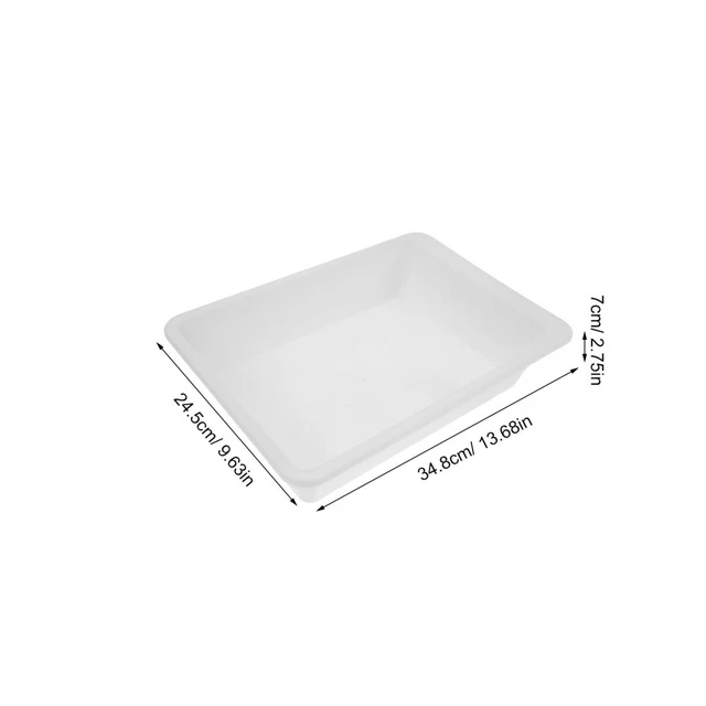 2PCS DIY PAPER Making Basin - Rectangular Ancient Craft Tub -Dried ...