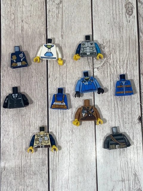 LEGO CITY MINIFIGURE Torso Bundle 10 Torso’s- Lego Body Bundle £2.50 ...