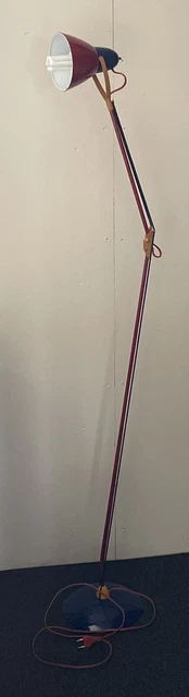 VINTAGE STEHLAMPE - 90er Jahre - Massive - Bunt - Blau Rot Gelb ...