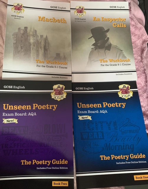 GCSE ENGLISH AQA bundle - An Inspector Calls, Macbeth, Unseen Poetry £ ... GCSE ENGLISH AQA bundle - An Inspector Calls, Macbeth, Unseen Poetry £ ...