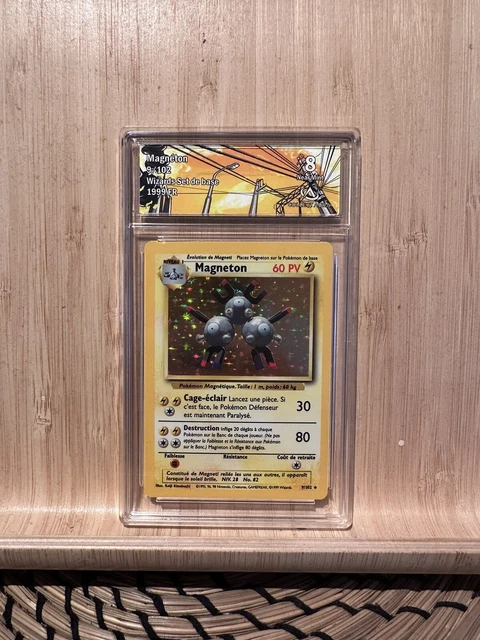 CARTE POKÉMON - MAGNETON 9/102 SET DE BASE Ed2 - CA 8 EUR 120,00 ...