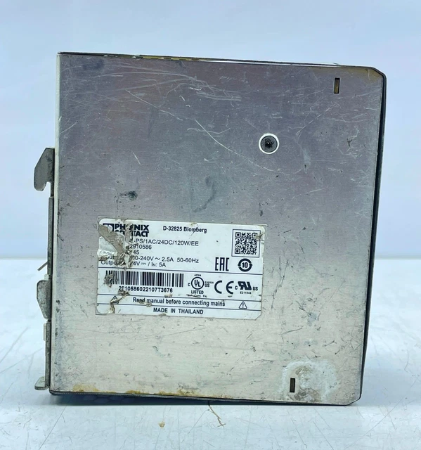 PHOENIX CONTACT 2910586 ESSENTIAL-PS/1AC/24DC/120W/EE Power supply 1 ...