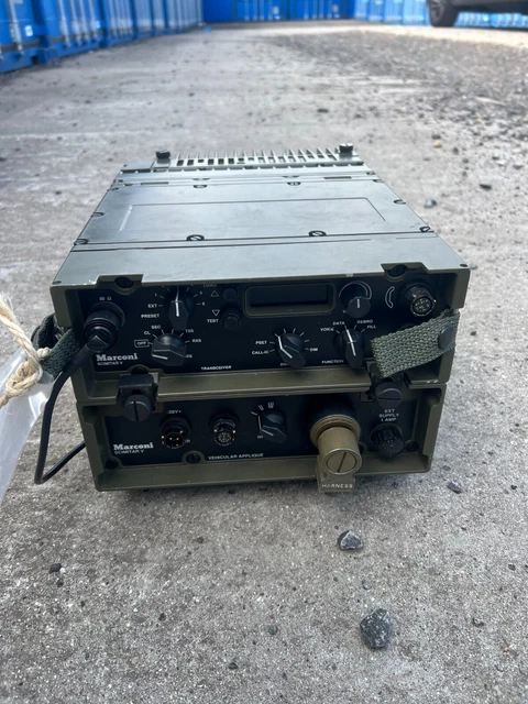 (DW) MARCONI SCIMITAR V Military Army Radio Transceiver £480.00 ...
