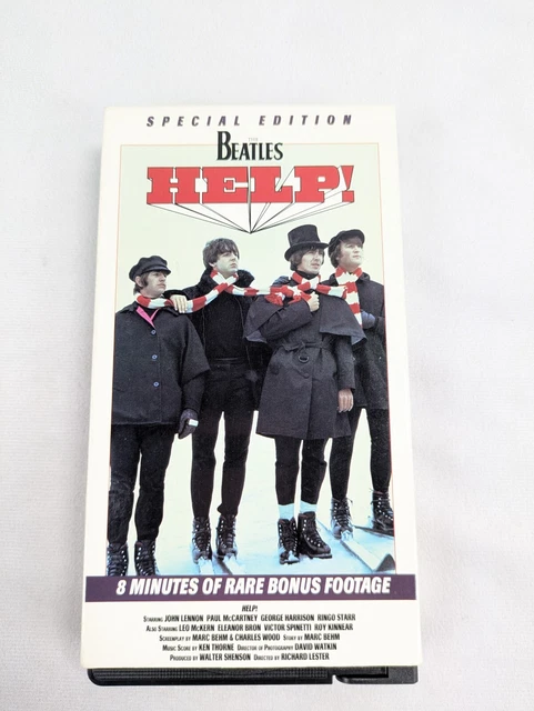 THE BEATLES HELP (VHS,1995) Special Edition RARE Bonus Footage $10.00 ...