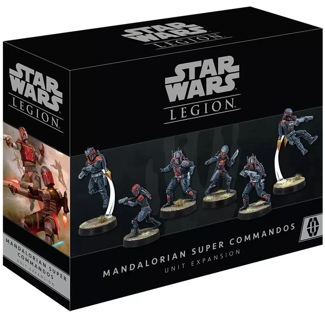 STAR WARS LEGION Mandalorian Super Commandos Unit Expansion Set New In Box £30.88 - PicClick UK