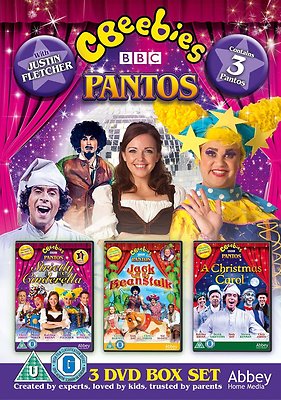 CBEEBIES PANTO BOX Set **Brand New DVD** Justin Fletcher £9.99 ...