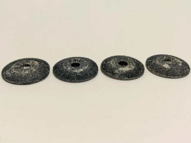 VINTAGE AKAI AP-001C Turntable Parts Feet Foot Set Of 4 $12.50 ...