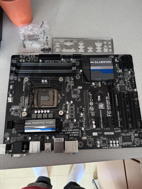 GIGABYTE GA-Z87-D3HP, LGA 1150/Socket H3, Intel Motherboard £0.99 ...