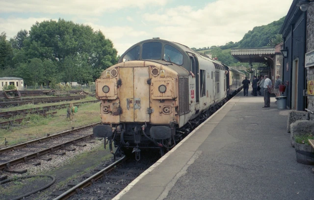 ORIGINAL railway negative class 37037 Buckfastleigh 1990s x3 negs £4.99 ...