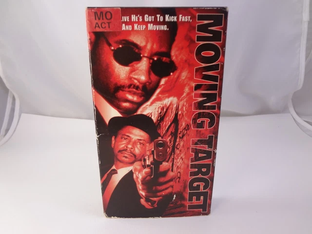 MOVING TARGET (VHS, 1999) Red Vhs Tape -Hollywood Video Rental £20.78 ...