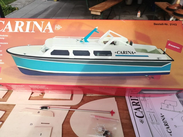 BAUKASTEN CARINA VON Graupner, Original Modellschiff mit Zubehör EUR ...