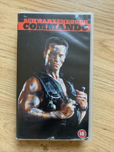COMMANDO SCHWARZENEGGER VHS Video Tape £9.04 - PicClick UK