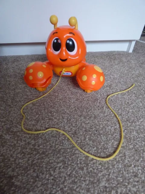 LITTLE TIKES TOY Pull Along Orange Lobster £9.99 - PicClick UK