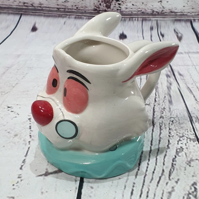 NEW DISNEY ALICE in Wonderland WHITE RABBIT 3D Head Shaped Ceramic Mug ...