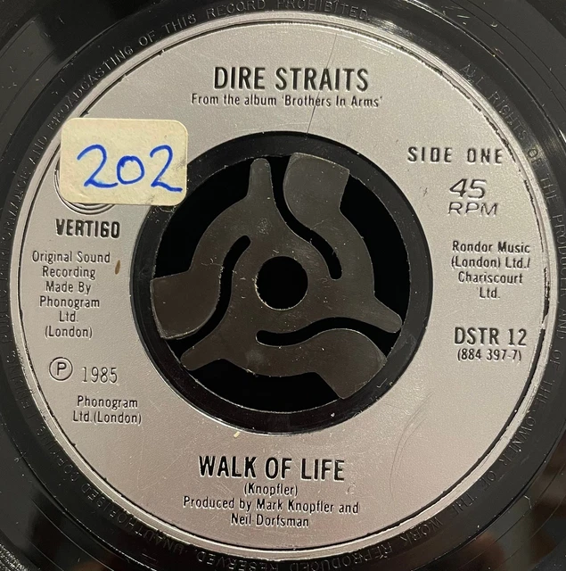 DIRE STRAITS - Walk Of Life - Vinyle 7" D'OCCASION Single EUR 3,53 ...