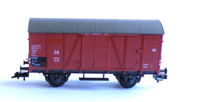 H0 FLEISCHMANN 5020 gedeckter Güterwagen der DB OVP EUR 4,00 - PicClick DE
