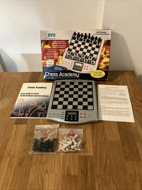 TALKING ELECTRONIC COMPUTER Chess Set Board Game Complete RYO Chess ...