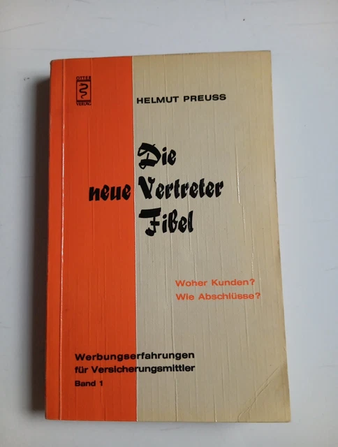HELMUT PREUSS ~ Die neue Vertreter Fibel Band 1 (Taschenbuch) EUR 1,00 ...