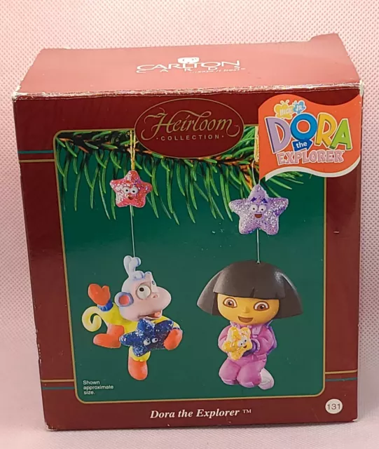 2003 CARLTON CARDS Heirloom Ornament Collection Dora The Explorer TA £ ... 2003 CARLTON CARDS Heirloom Ornament Collection Dora The Explorer TA £ ...