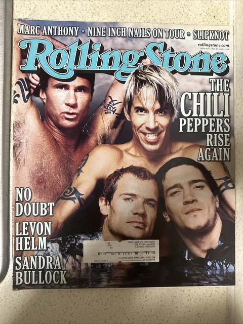 Red Hot Chili Peppers On The Cover Of Rolling Stone Magazine Apr 2000 Issue 839 £1188 Picclick Uk