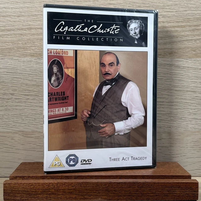 AGATHA CHRISTIE THREE Act Tragedy DVD La collection de films scellé Poirot EUR 11,66 - PicClick FR