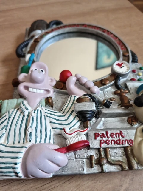WALLACE AND GROMIT Mirror ‘Wallace’s Auto Ablutions’ Machine 1989 ...