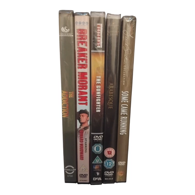 VINTAGE DVD BUNDLE All Brand New Breaker Morant Gunfighter Sinartra ...