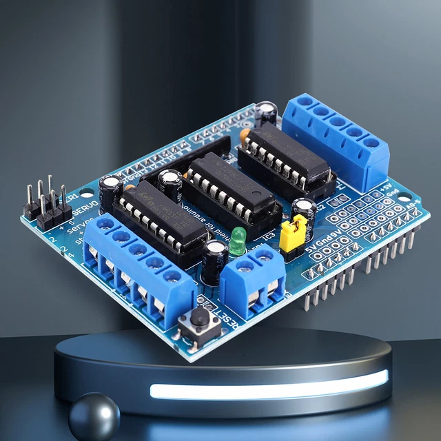 L293D MOTOR CONTROL Shield Useful Motor Drive Shield Expansion Board ...