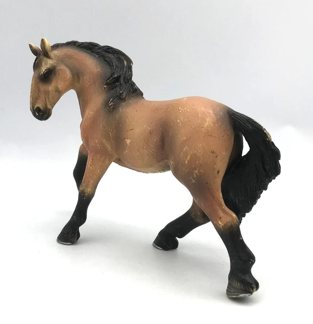 SCHLEICH LUSITANO GELDING Stallion Horse Farm Animal Figure 2009 ...