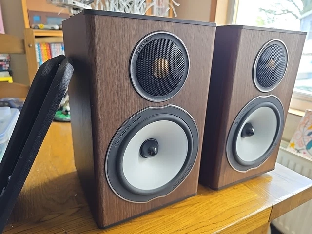 MONITOR AUDIO BRONZE BX1 HiFi Home Audio Bookshelf Speakers (Pair) inc ...