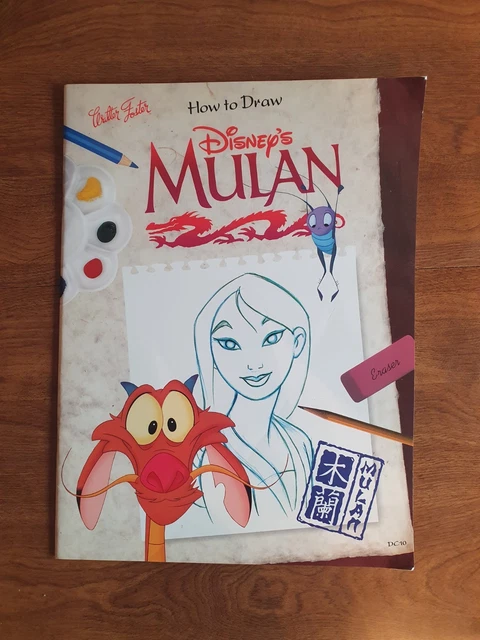 HOW TO DRAW Disney's Mulan (How to Draw Series) —Disney Art Book Trade ...