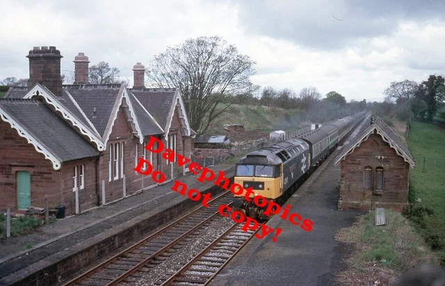 ORIGINAL 35MM Slide Diesel/Steam Train/Railway 47595 "Confederatin of ...