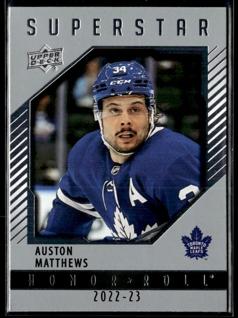 2022-23 UPPER DECK Honor Roll Auston Matthews #HR-5 EUR 8,81 - PicClick FR