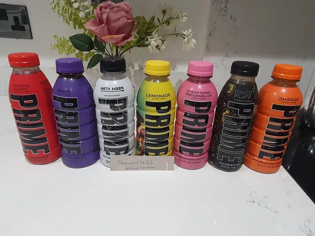 PRIME HYDRATION DRINK ALL 12 FLAVOURS by Logan Paul & KSI🍏GLOWBERRY🍏 £ ...