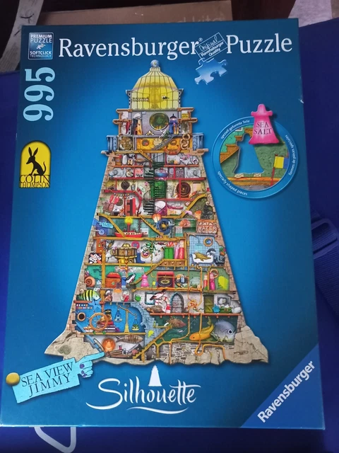 RAVENSBURGER COLIN THOMPSON Silhouette 995 Jigsaw Puzzle - Ludicrous ...