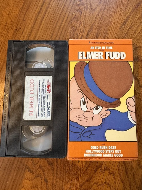 ELMER FUDD: AN Itch in Time (1991) VHS Tape | 4 Cartoons | Kids ...