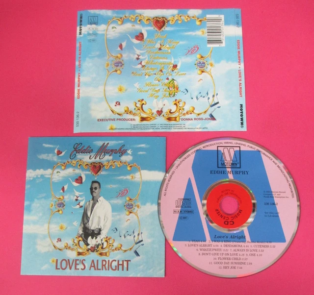 CD EDDIE MURPHY Love's Alright 1992 Eu MOTOWN 530 136-2 no lp mc dvd ...