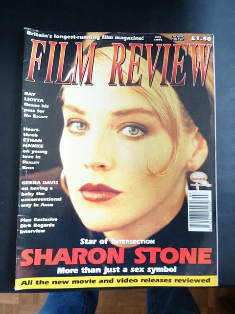 FILM REVIEW MAGAZINE July 1994 Sharon Stone Intersection Cover + Ray ...