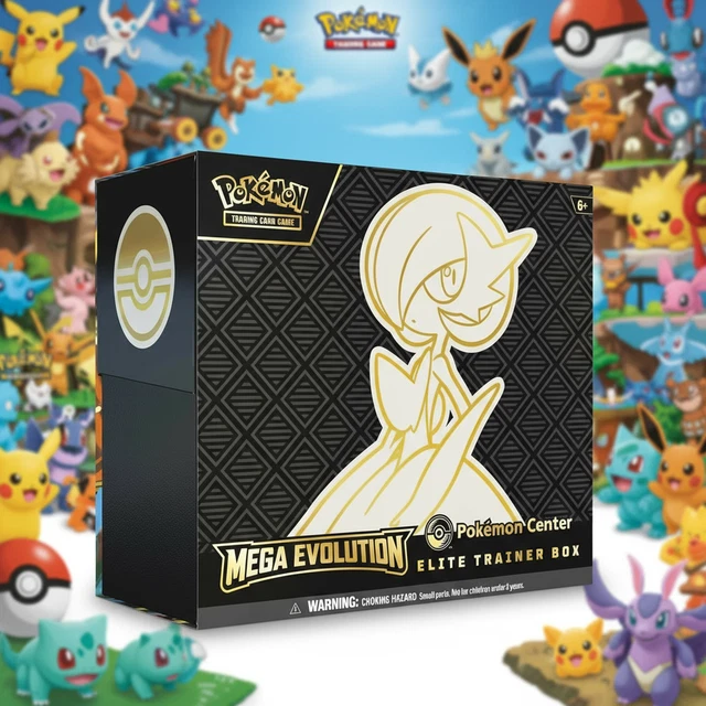 🌟 POKÉMON TCG: Mega Evolution Pokémon Center Elite Trainer Box (Mega ...