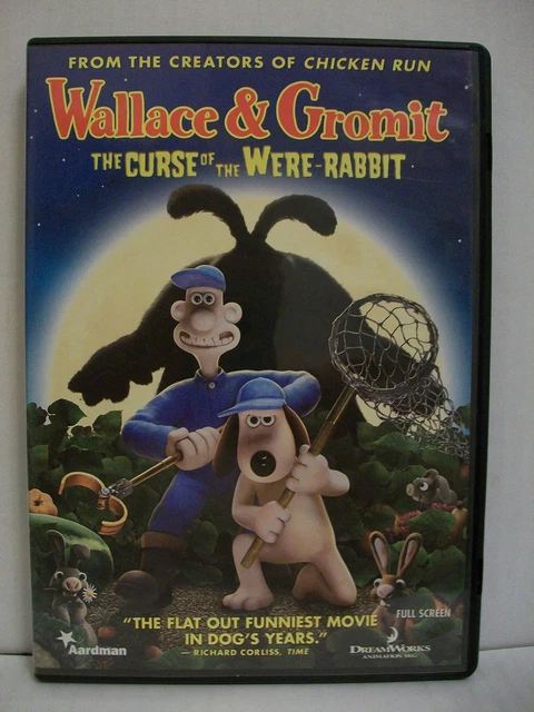 WALLACE & GROMIT - The Curse of the Were-Rabbit (Full Screen Edition) £ ...