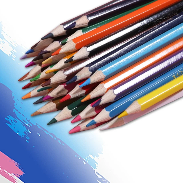 72 COLORS ART Drawing Oil Base Pencil Set for Artist Sketch Art colored ...