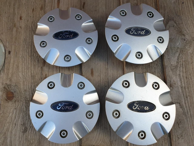 SET OF FORD Focus MK1 Alloy Wheel Centre Caps x4 Genuine Used Parts EUR ...