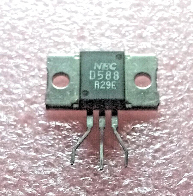 1PCS 2SD588 Si NPN Power Transistors VCE0=120V IC=7A Pc=80W 8MHZ MT100 ...
