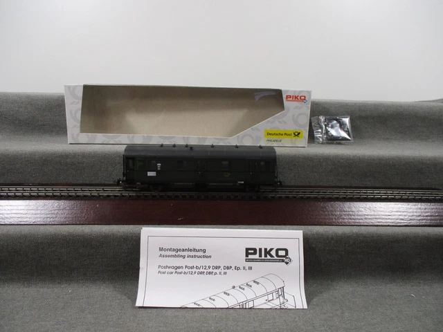 PIKO H0 72052/10 Güterwagen Bahnpostwagen der DBP 5709 Frankfurt/M in ...