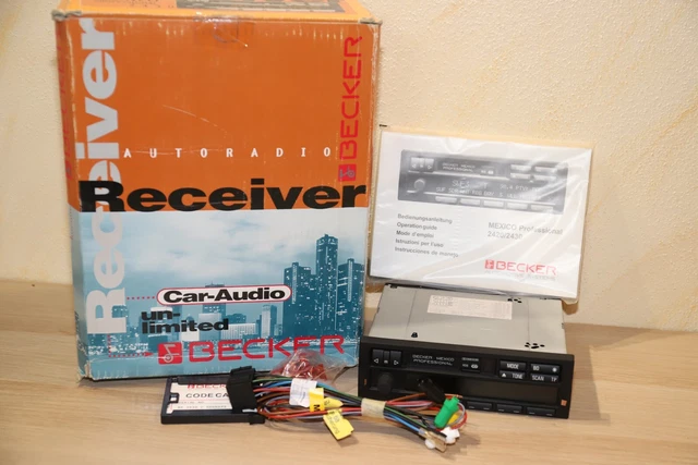 AUTORADIO BECKER MEXICO Professional Cassette BMW Oldtimer, NEUF ...